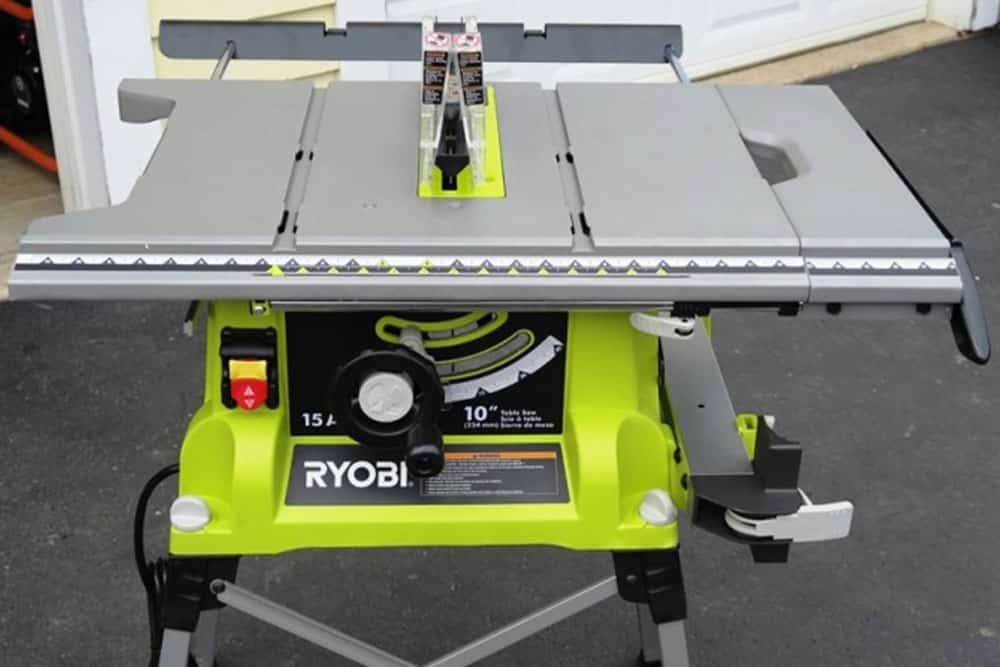 Ryobi Table Saw Innovative tools Review - ryobi ZRRTS10G 15 Amp